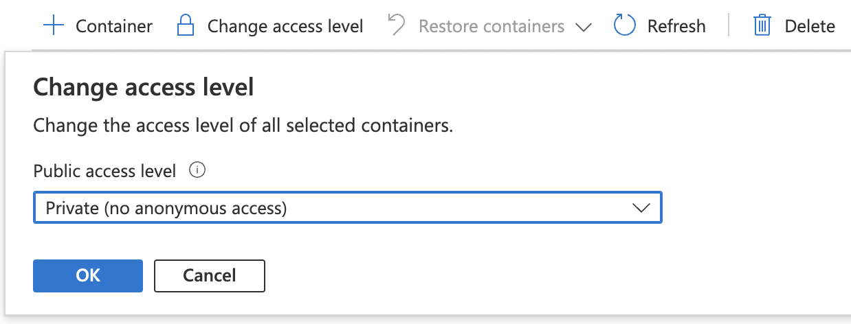 Blob Container Private Access Vulnerability Database Aqua Security